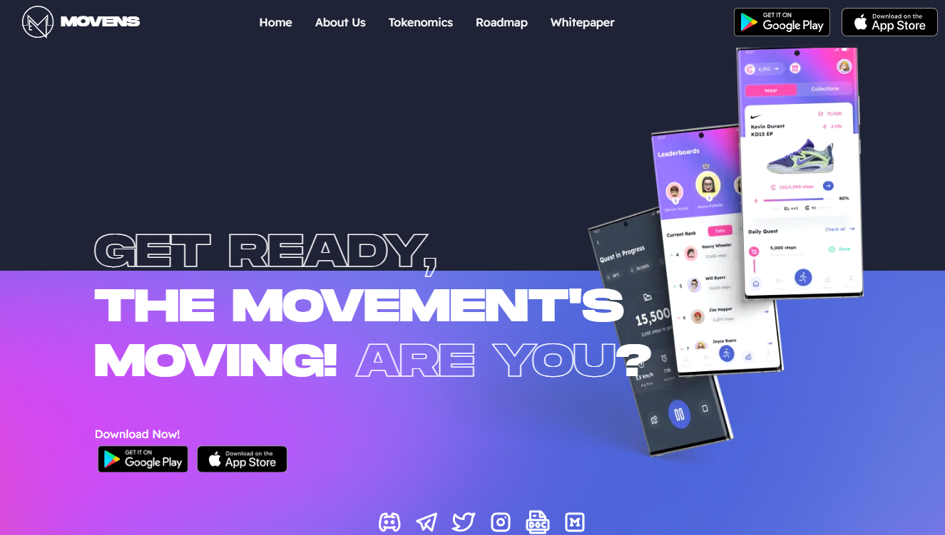 本物の靴も貰えるバトル重視のM2E、MOVENSの始め方/稼ぎ方 | サトファンブログ