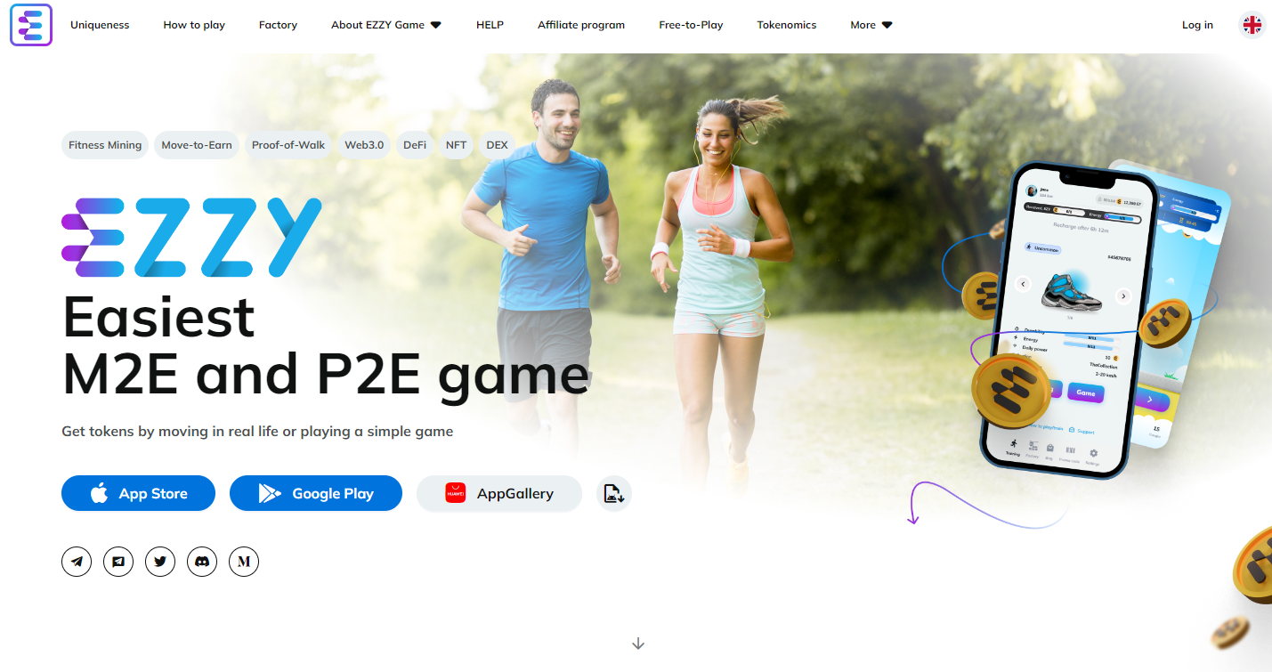 NFTバーン型M2E！EZZYとは？特徴や始め方/稼ぎ方を報告 | サトファンブログ